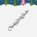 Printable Christmas Stationery Digital Download - 2 Pages Instant ...