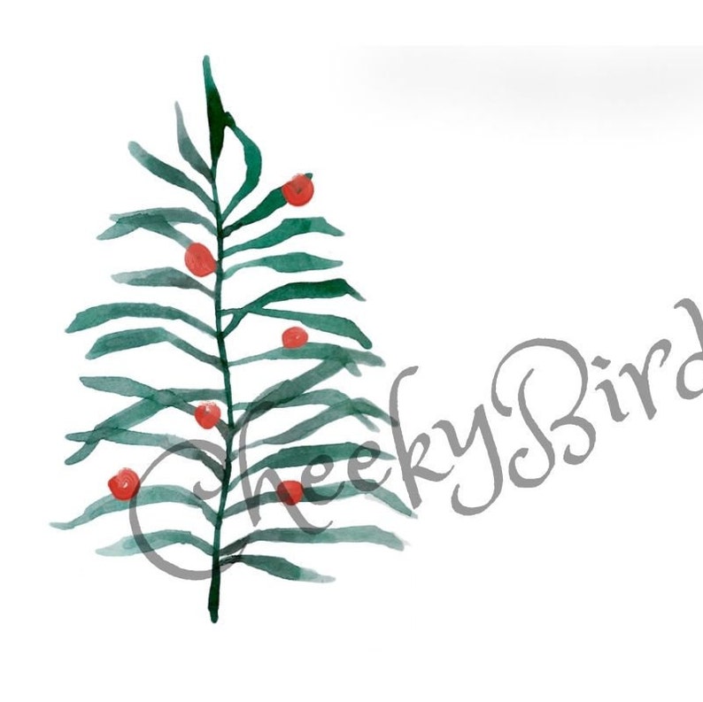 Printable Christmas Stationery Digital Download 3 Pages Instant ...