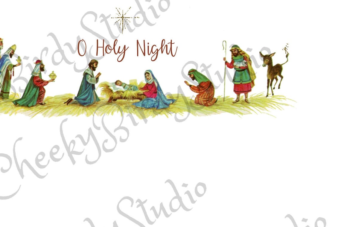 Printable Christmas Stationery Digital Download Instant Editable ...