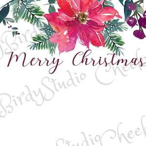 Printable Christmas Stationery Digital Download 2 Pages Instant ...