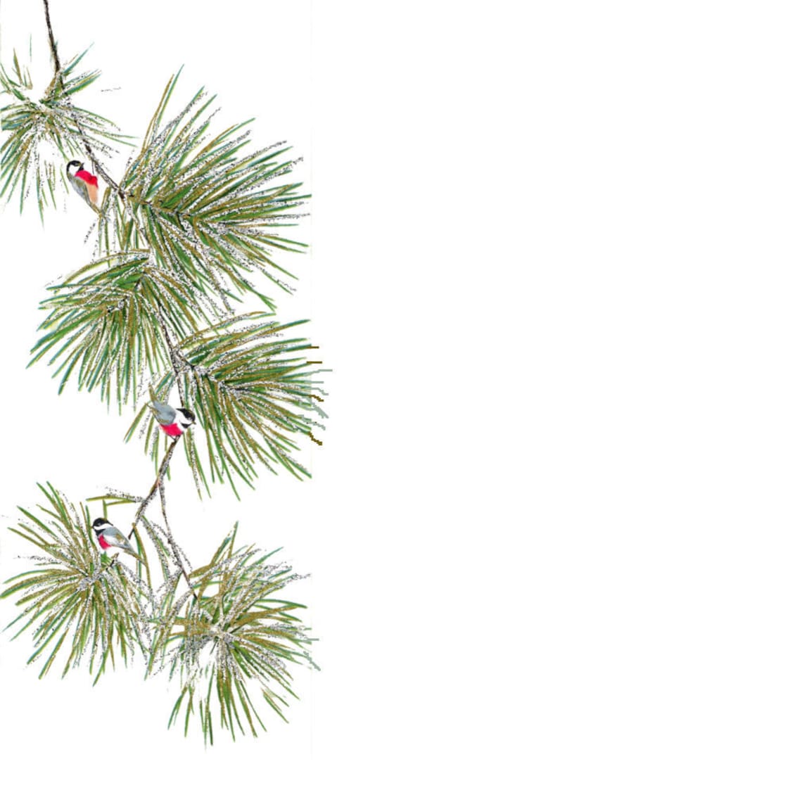 Printable Christmas Stationery Digital Download - 2 Pages Instant ...