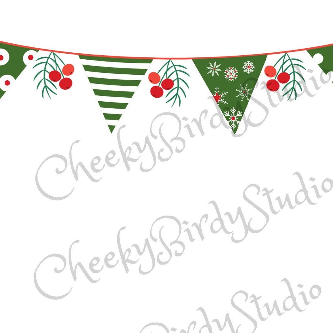 Printable Christmas Stationery Digital Download - Instant Editable Red ...