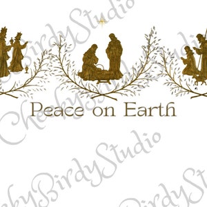 Printable Christmas Stationery Digital Download Instant Editable ...