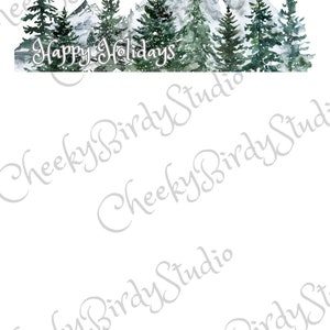 Printable Christmas Stationery Digital Download for 4x6 Paper Instant ...