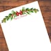 Printable Christmas Stationery Digital Download - Instant Editable ...