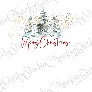Printable Christmas Stationery Digital Download - 8.5x11 Instant ...
