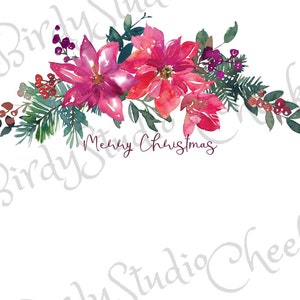 Printable Christmas Stationery Digital Download 3 Pages Instant ...