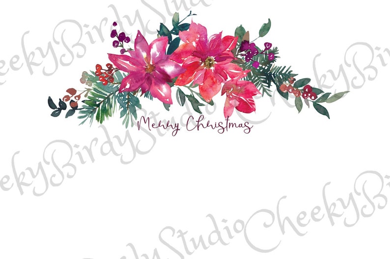 Printable Christmas Stationery Digital Download 3 Pages Instant ...