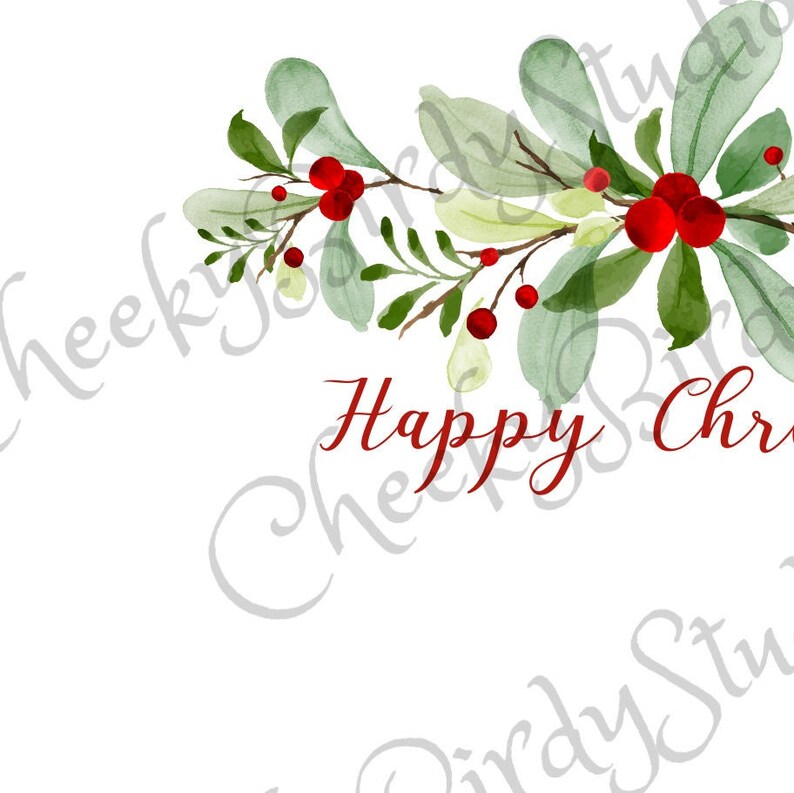 Printable Christmas Stationery Digital Download - Instant Editable ...
