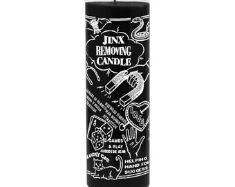 Jinx Removing Candle - Etsy