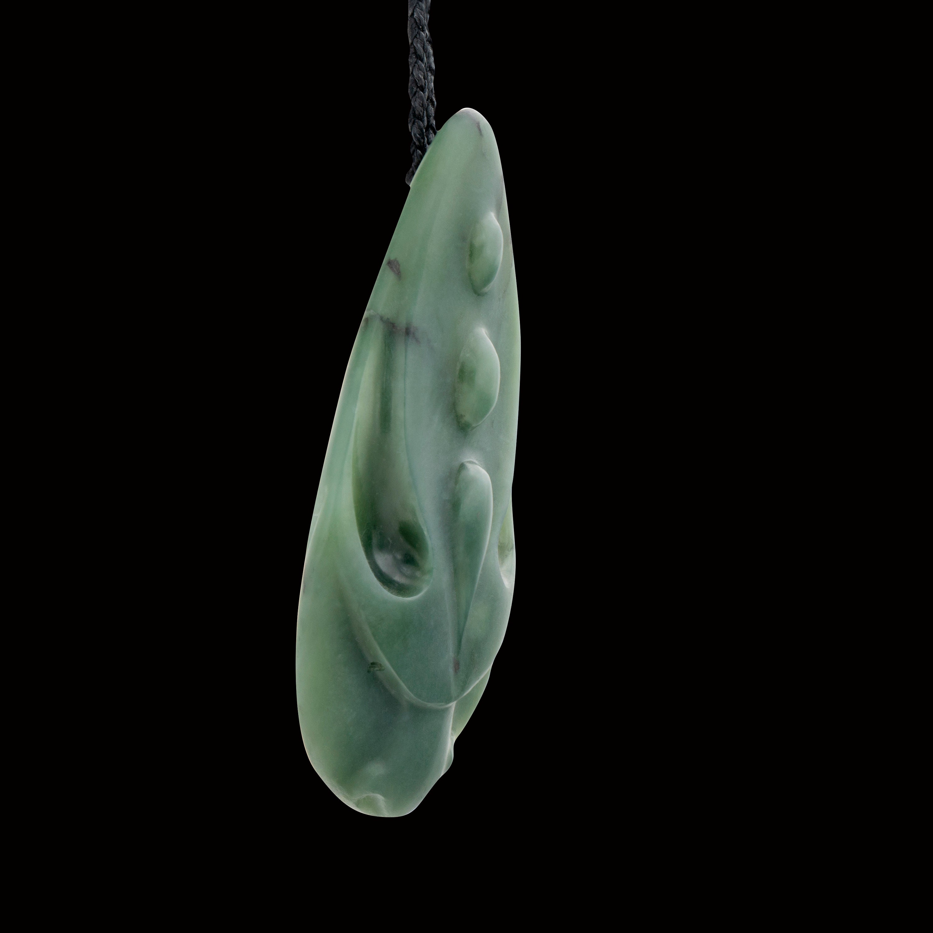 Hand Carved Big Sur Jade Dragon Pendant - Etsy