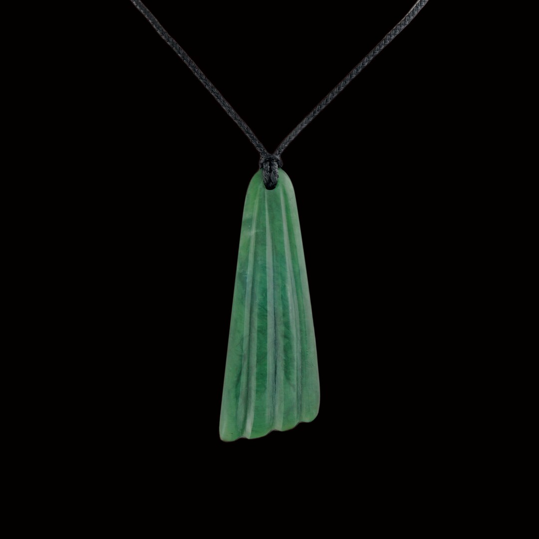 Jade Pendant Hand Carved Pakistan Jade Shell Pendant - Etsy