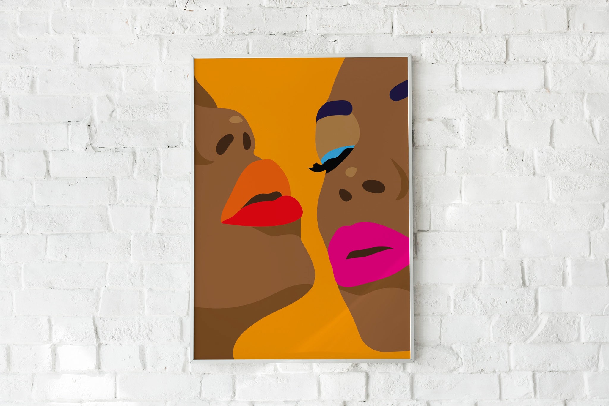 People of Color Art Black Woman Wall Art African American - Etsy