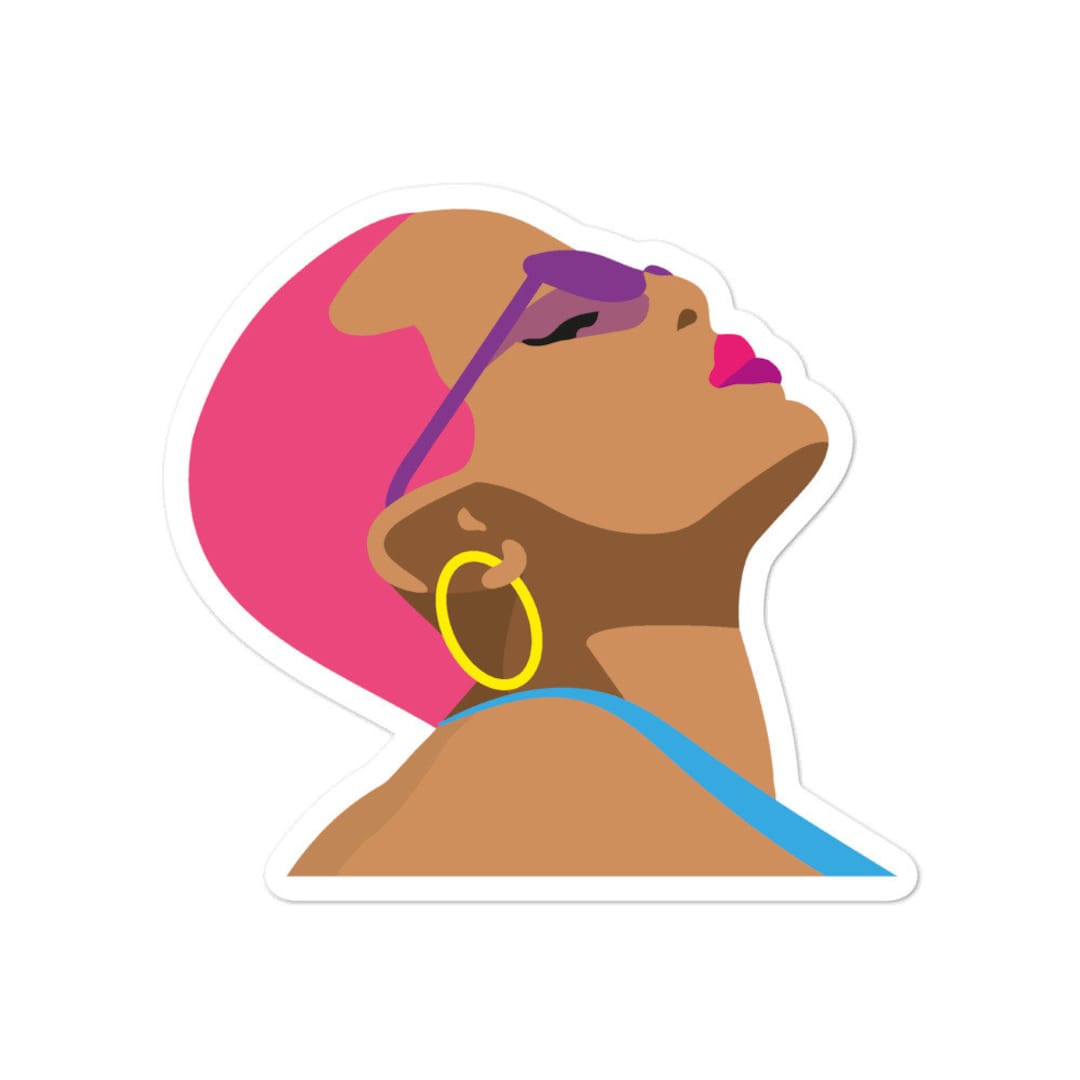 Computer Stickers, Girl Sticker, Black Woman, Phone Case Stickers ...