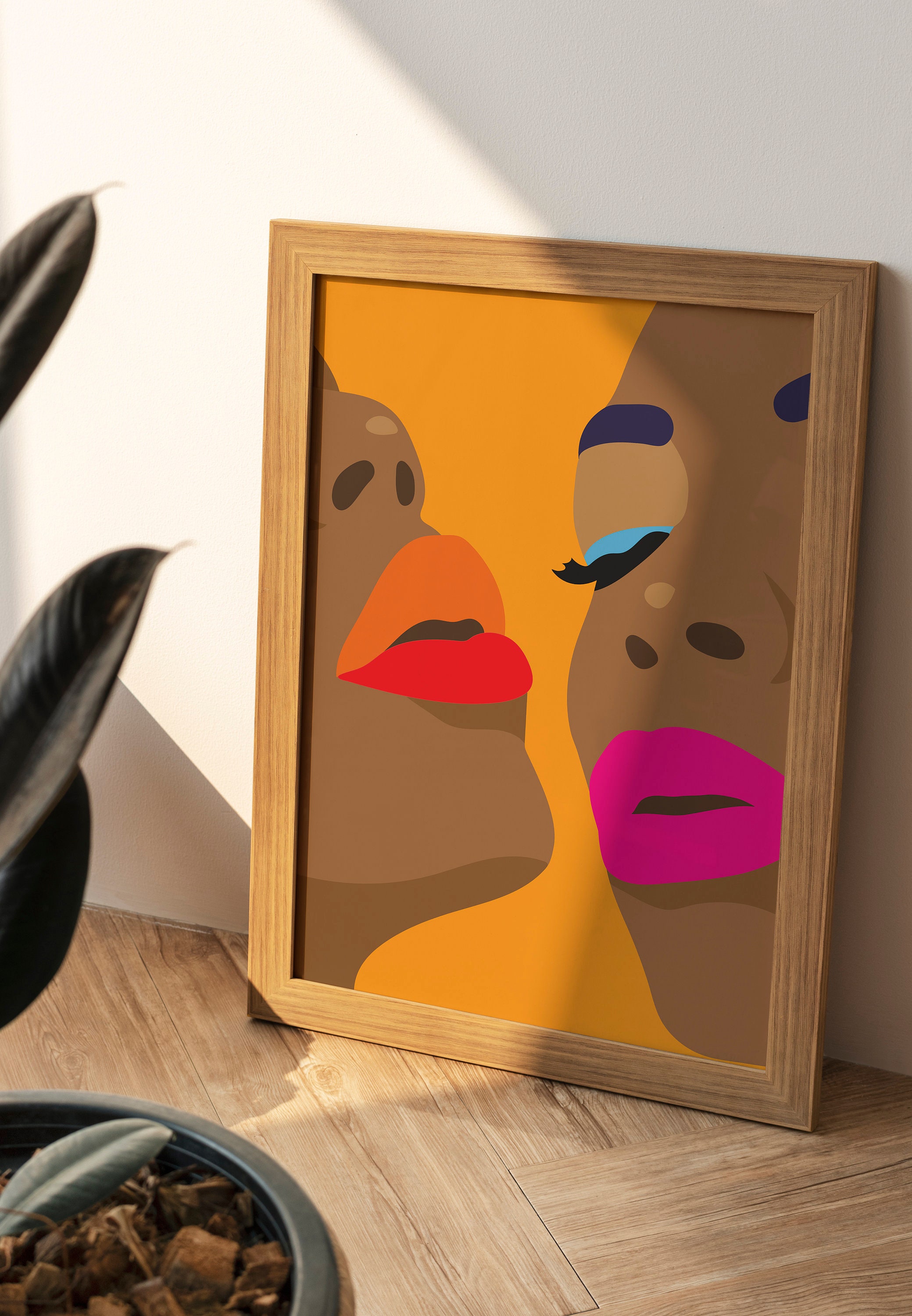 People of Color Art, Black Woman Wall Art, African American Art ...