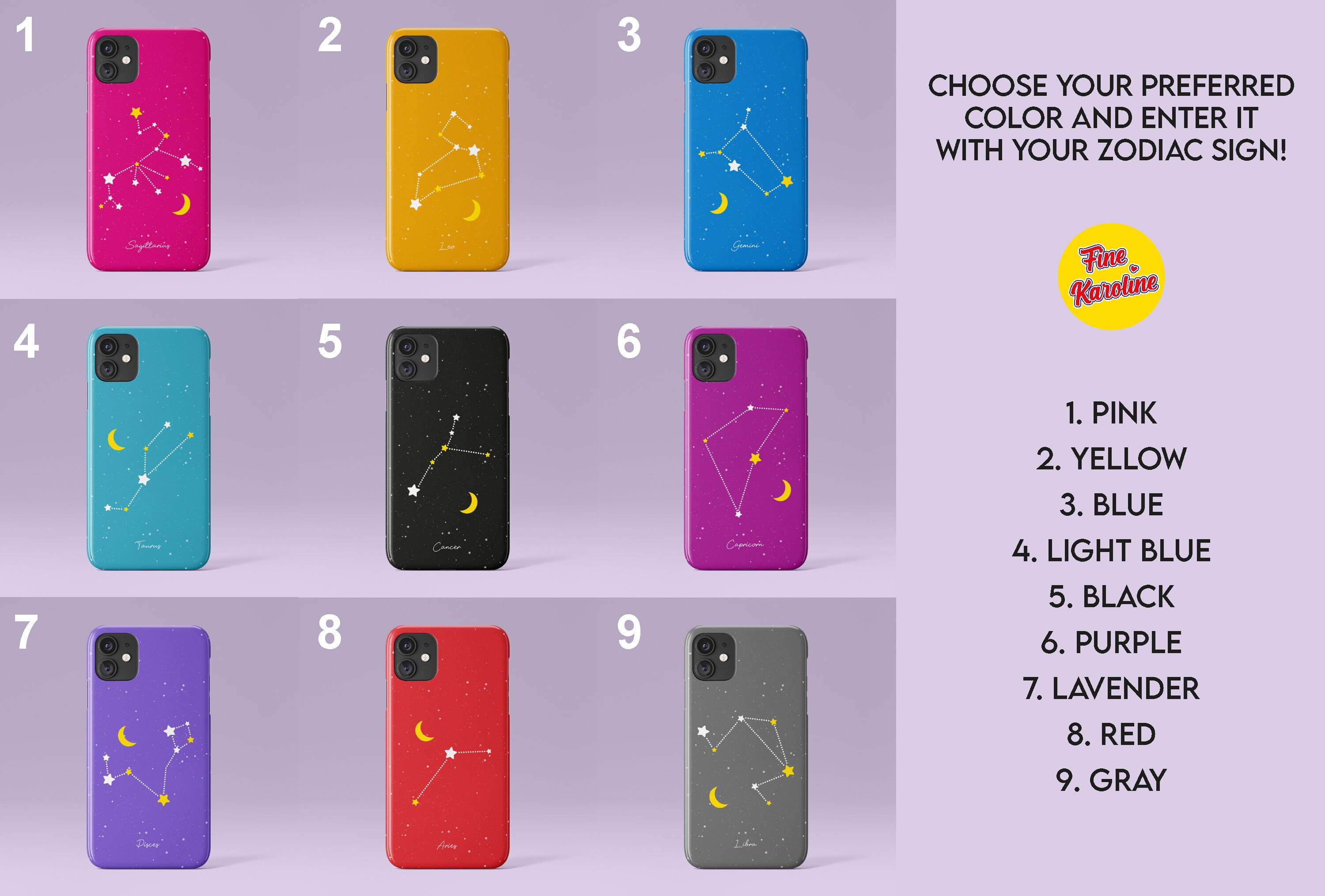 Custom Zodiac Iphone Case Leo Iphone 13 Mini Case Leo Gifts - Etsy