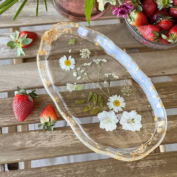 Resin Flower Tray - Etsy