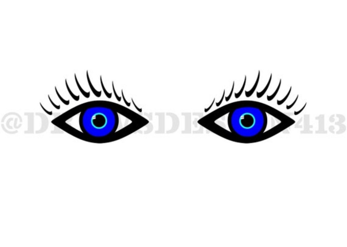 Blue Eyes Clip Art, Jpeg, Png, Svg - Etsy