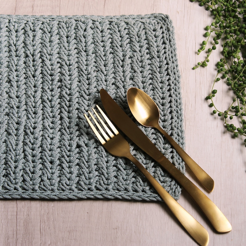 Crochet Table Mat - Etsy