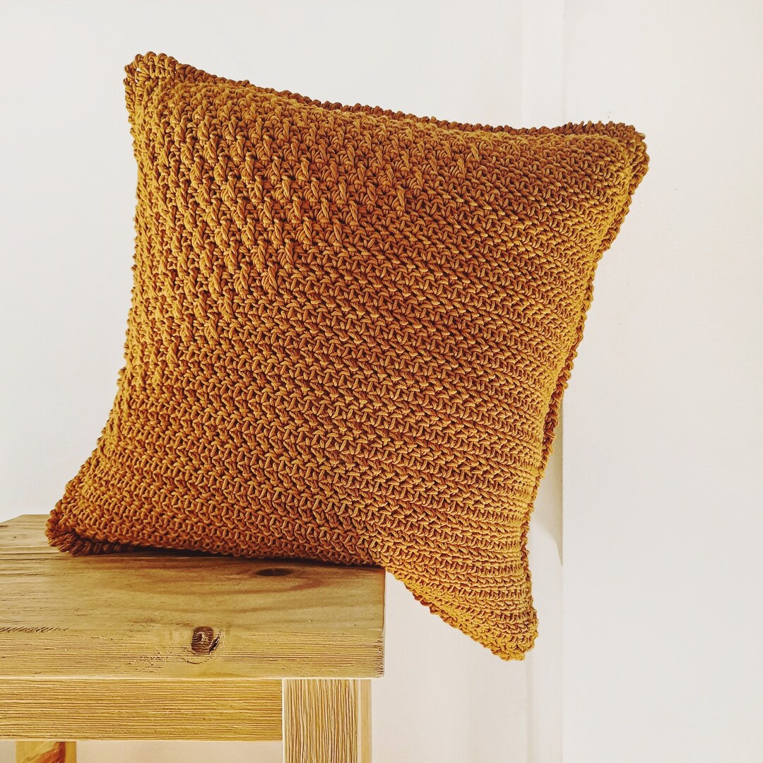 Bali Crochet Pillow Cover Pattern: Textured Cushion (PDF Pattern) - Etsy