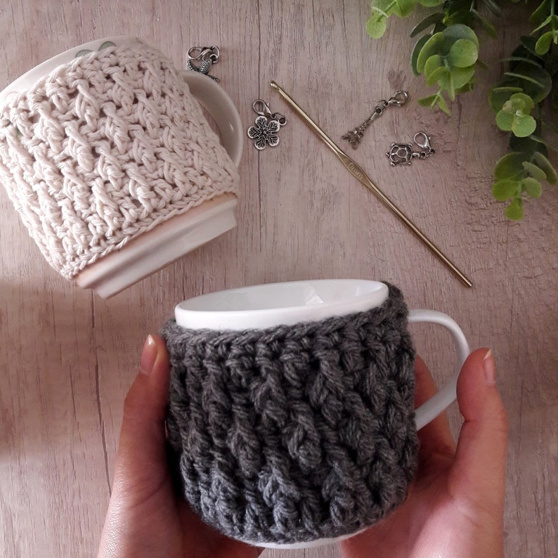 Crochet Mug Cozy Pattern Cup Cozy Pattern Crochet Mug Warmer - Etsy Canada