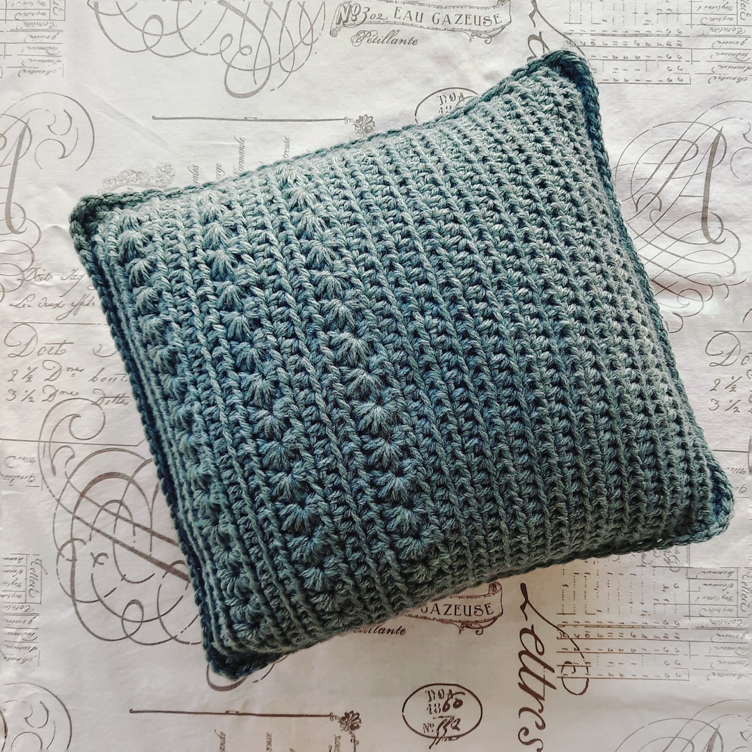 CROCHET PATTERN, Crochet Pillow Cover Pattern, Crochet Throw Pillow ...