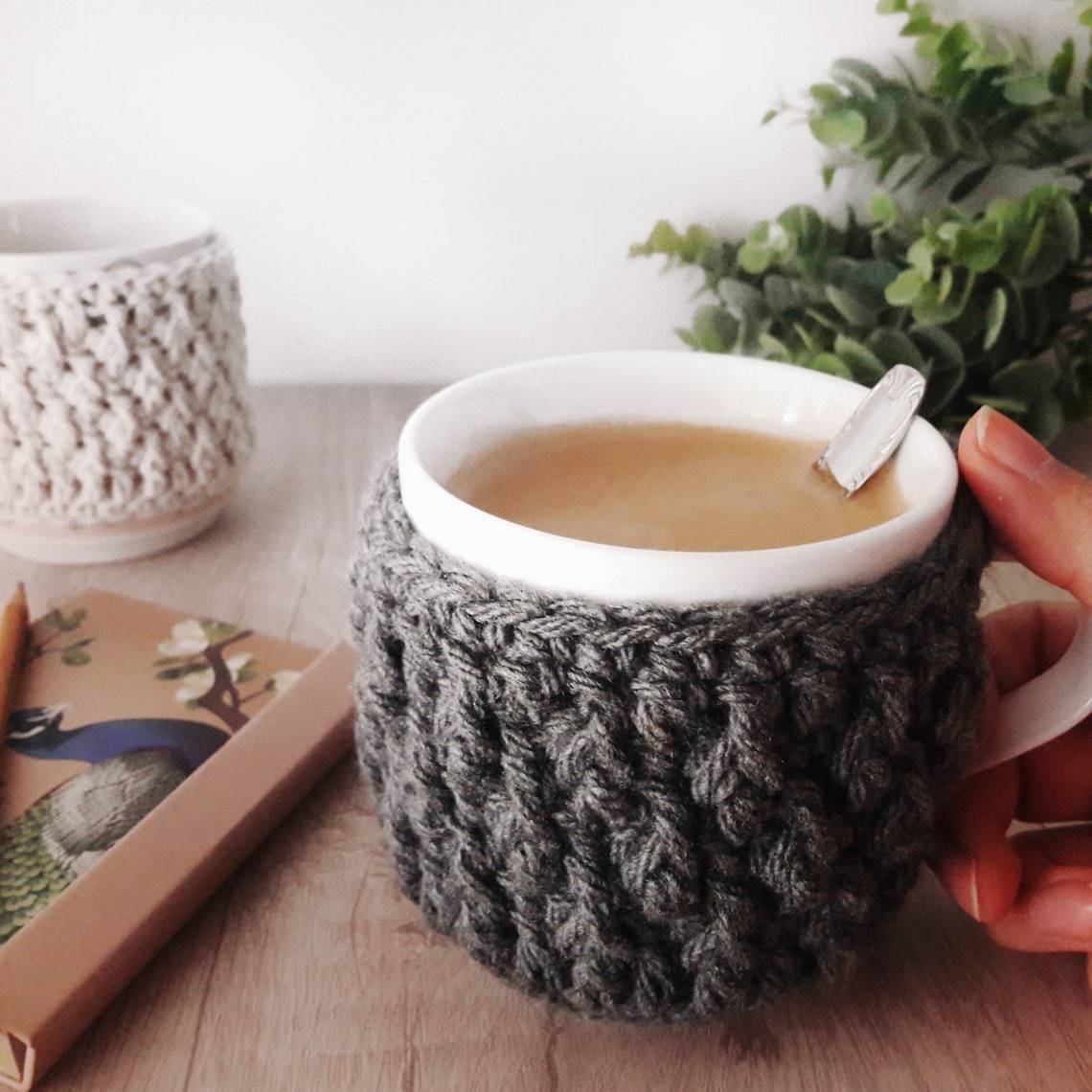 Crochet Mug Cozy Pattern Cup Cozy Pattern Crochet Mug Warmer | Etsy