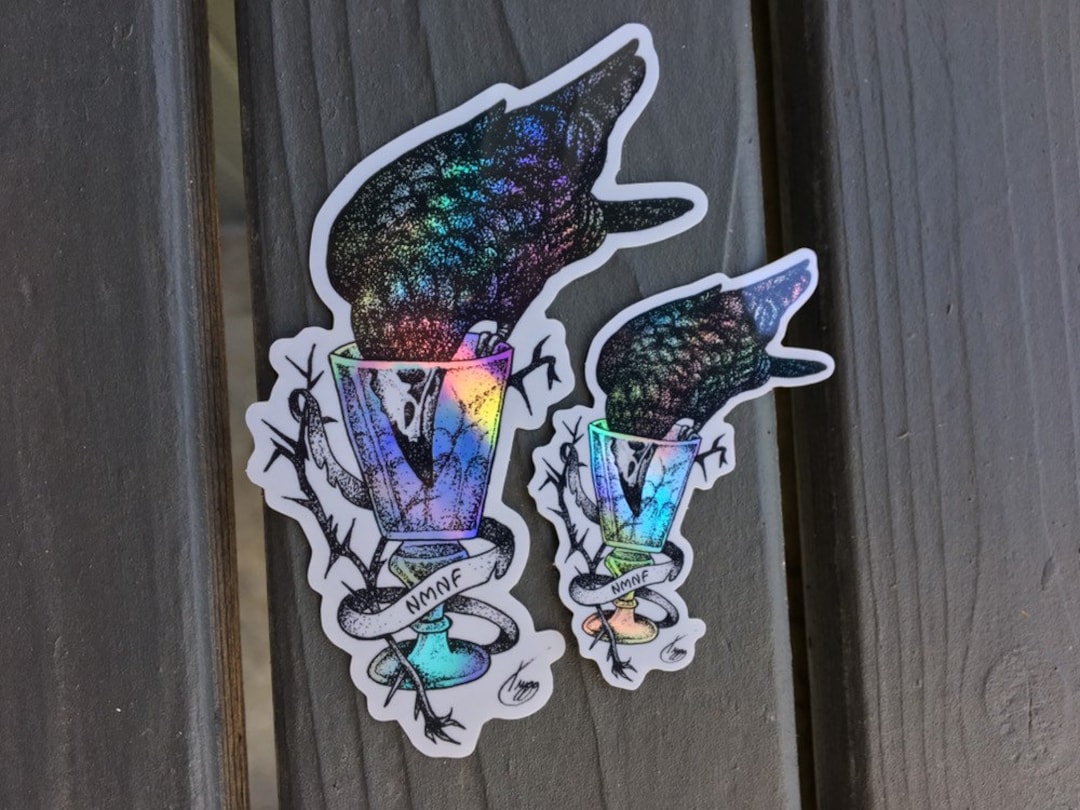 The Dregs | Holographic Sticker | Six of Crows - Etsy