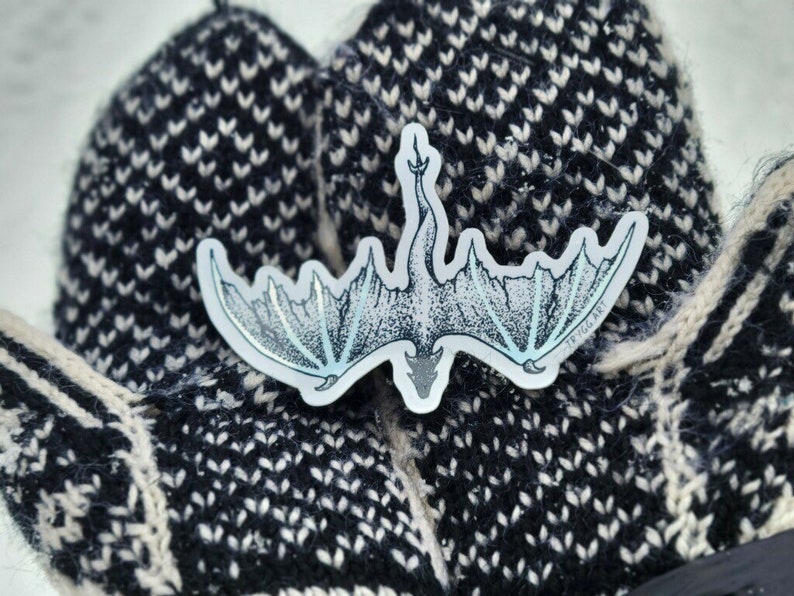 Abraxos Holographic Sticker Throne of Glass - Etsy