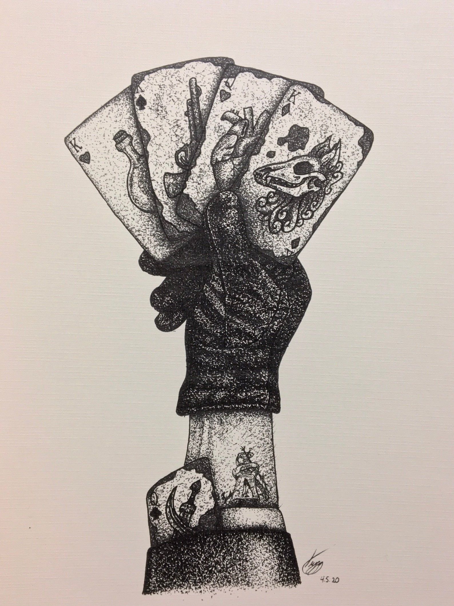 Dirtyhands | Pen & Ink Stippling Print | Six of Crows/crooked Kingdom ...