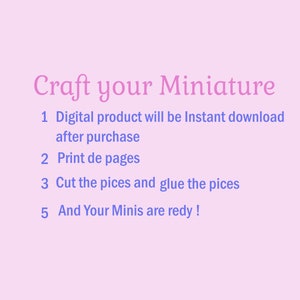 DIY Mini Amazon Box Templates, Dollhouse Miniature Shipping Packages ...