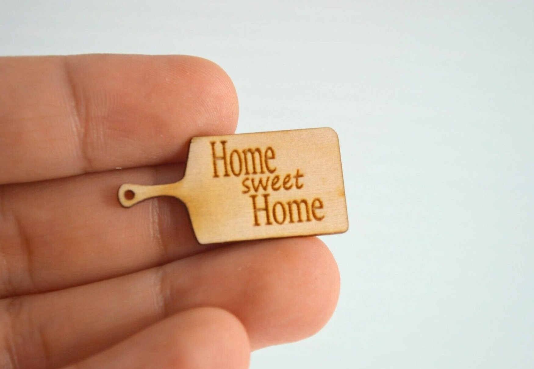 Miniature Dollhouse Cutting Board Kitchen Home Decor Wood Home | Etsy