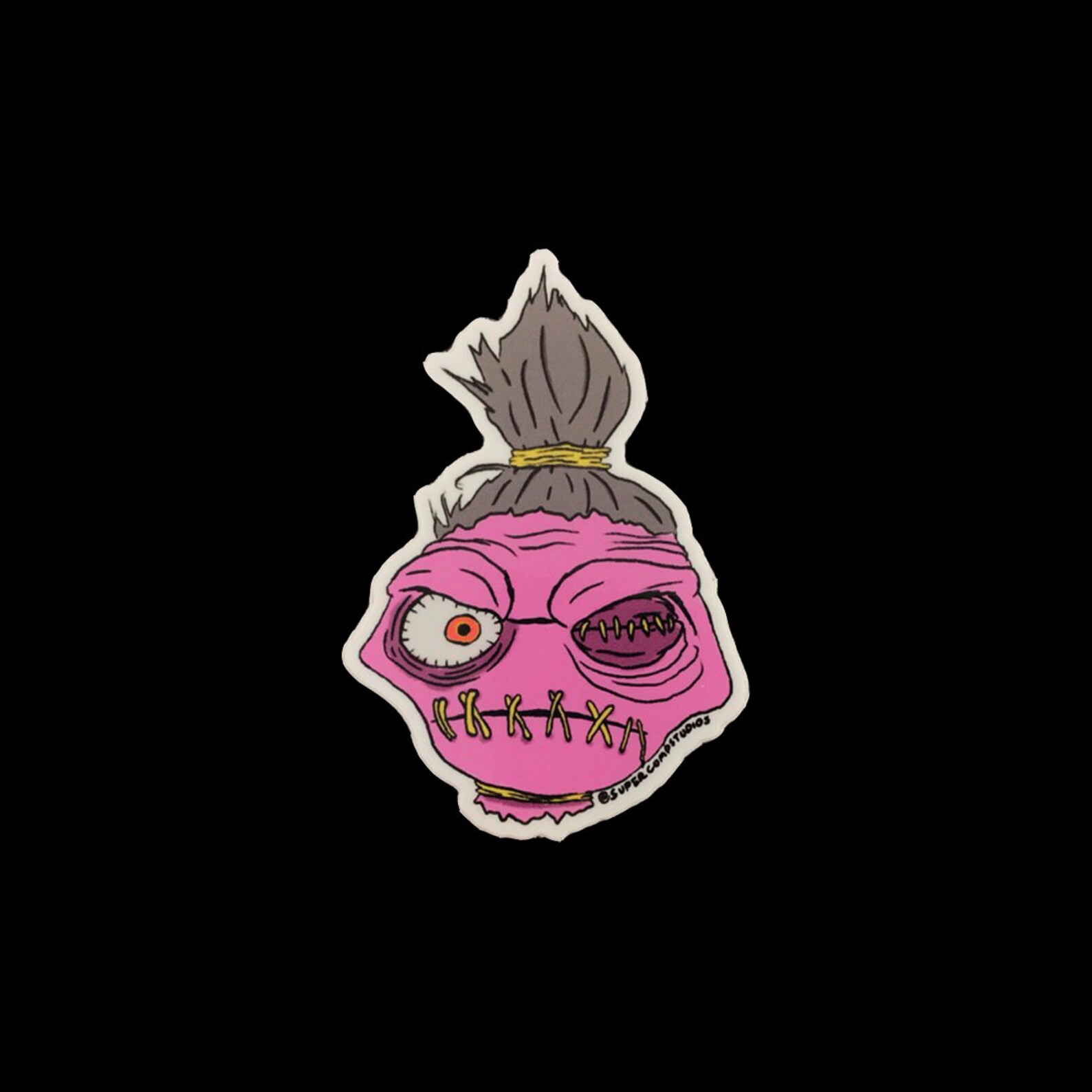 Shrunken Head Stickers 2 X 3 Sticker Vinyl Stickers Die-cut - Etsy