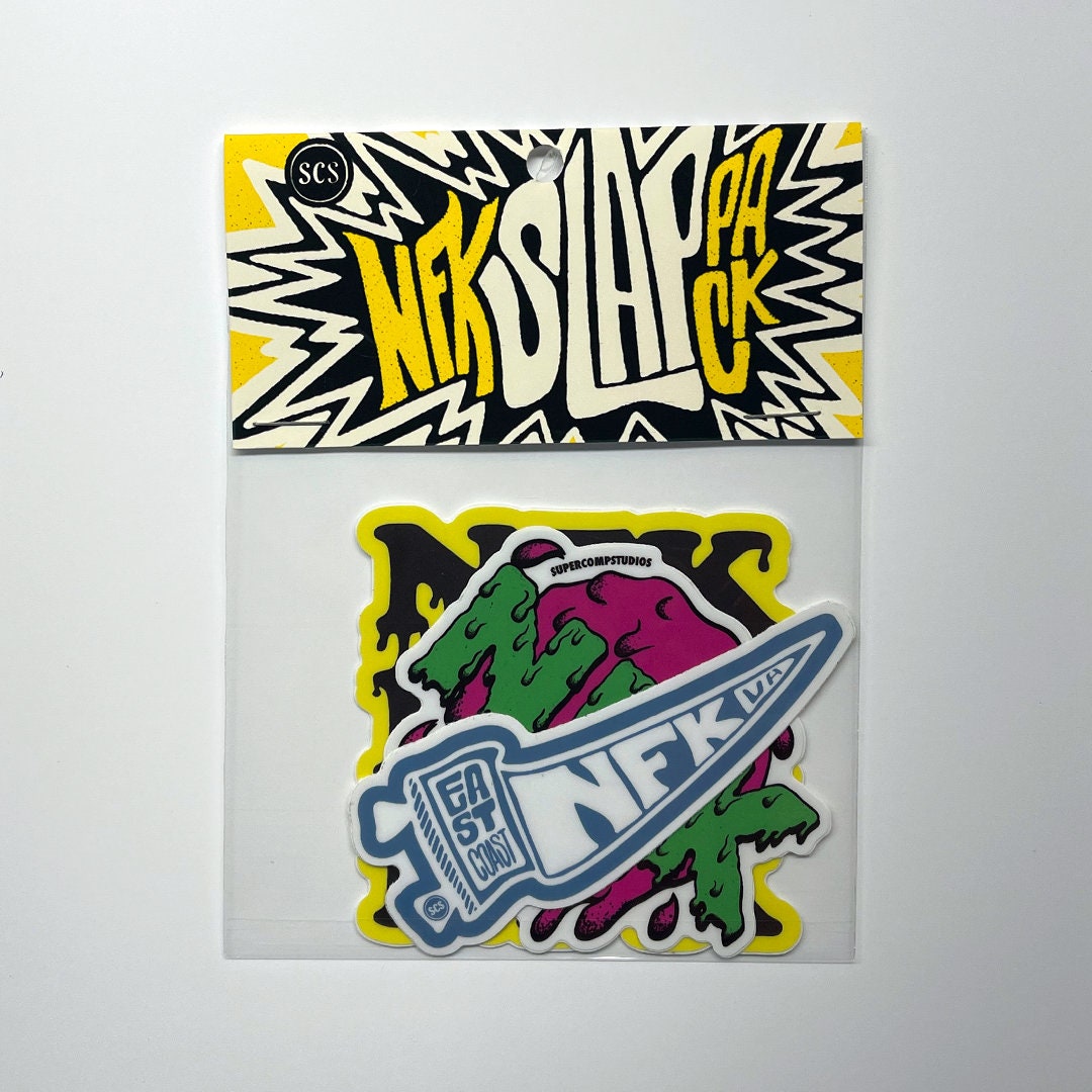 NFK Slappack Sticker Pack | Vinyl Stickers, Die-cut Sticker ...