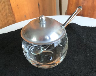 Glass Condiment Jar - Etsy
