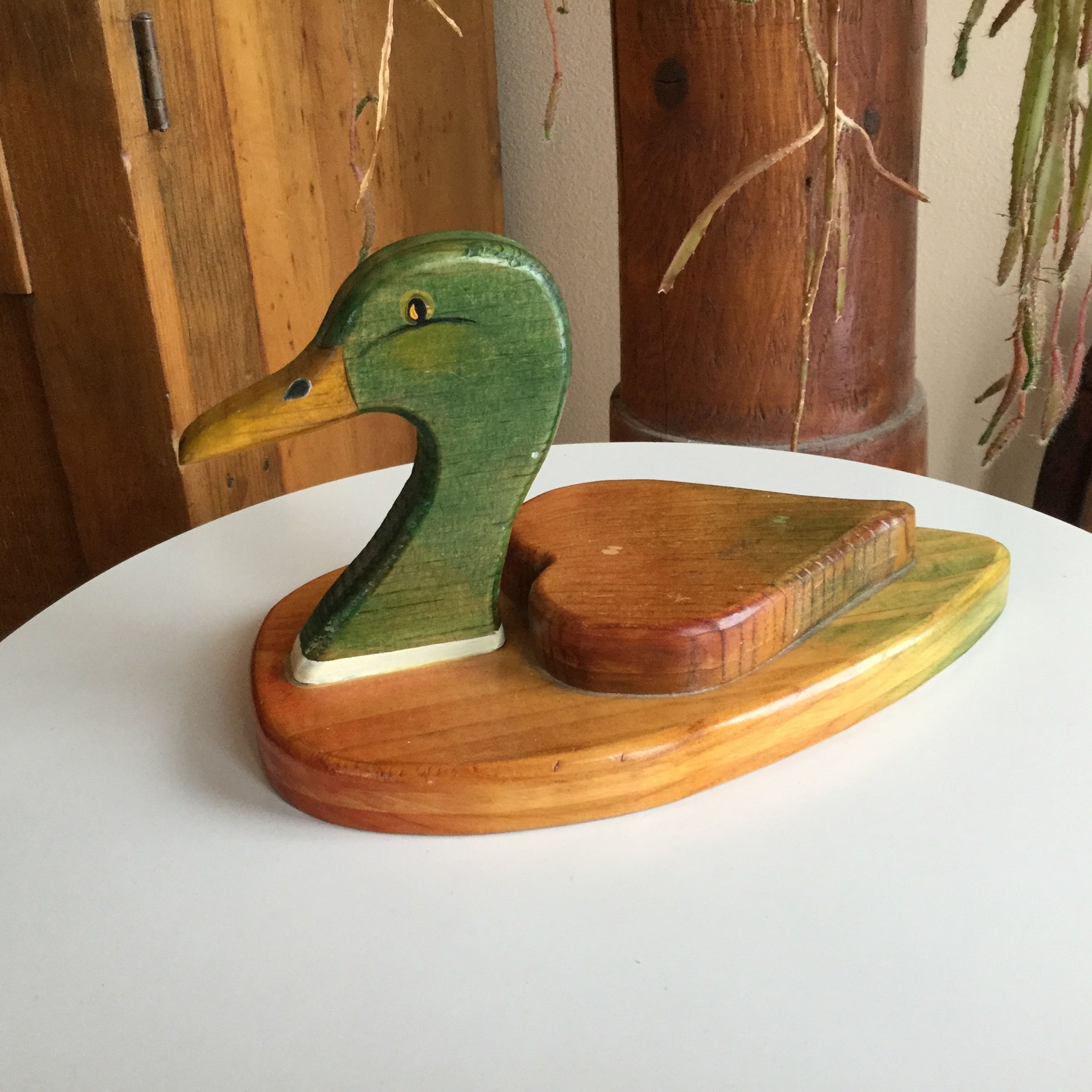 Vintage Handmade Duck Decoy ~ Exceptional Hand-painted Folk Art - Etsy