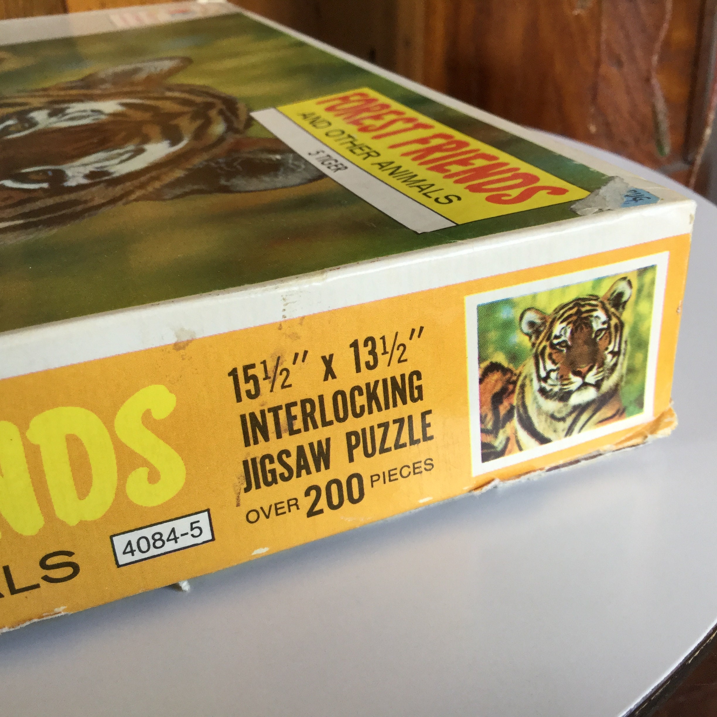 MB Forest Friends Puzzle 1971 Complete | Etsy