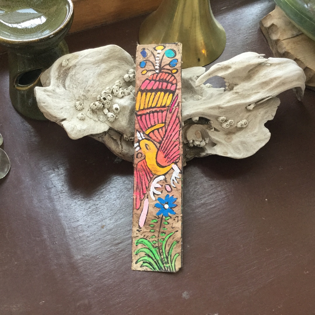 Hand-painted Bookmark on Hand-made Paper - Etsy