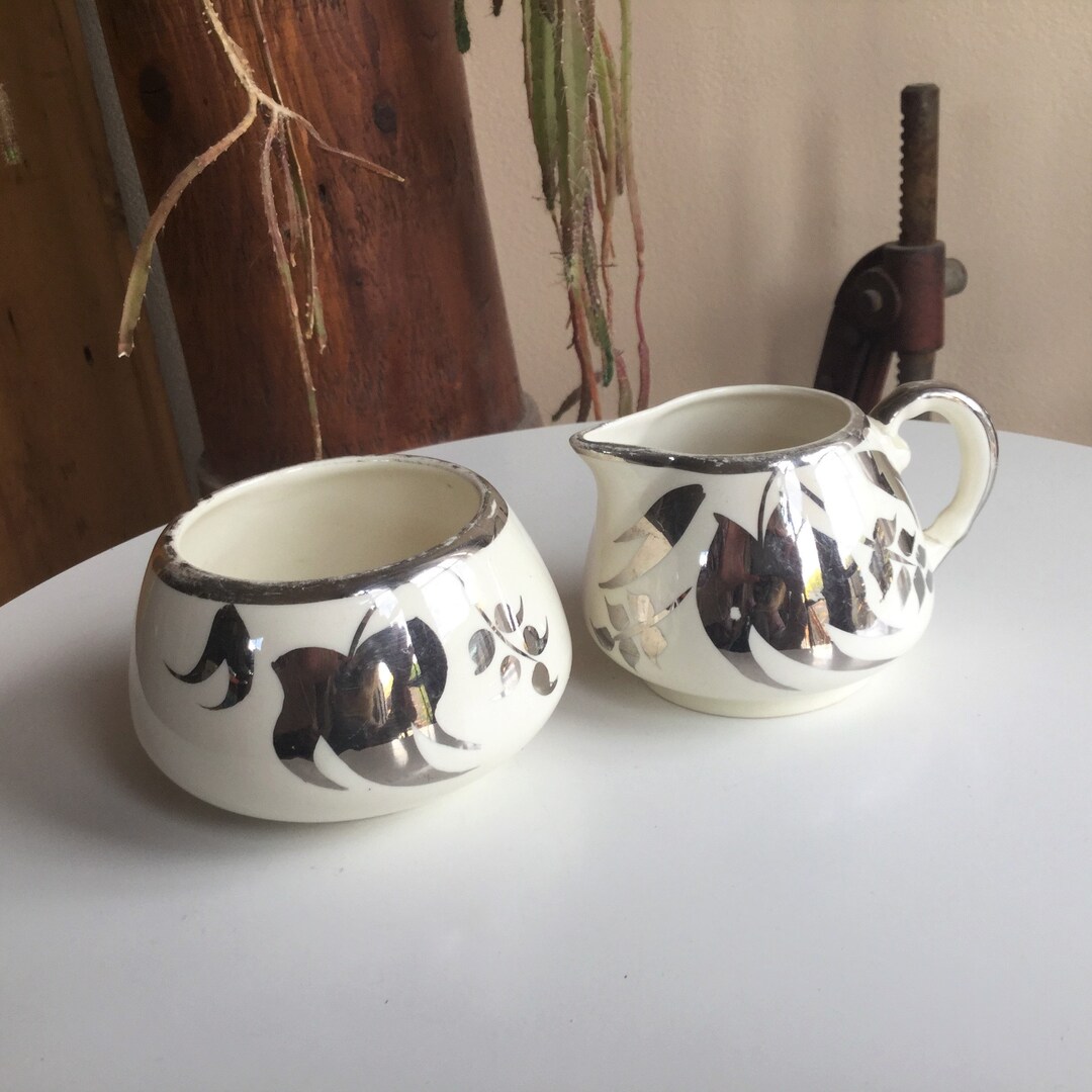 Lancaster Sandland Open Sugar and 3oz Creamer (creamer is REPAIRED) - Etsy