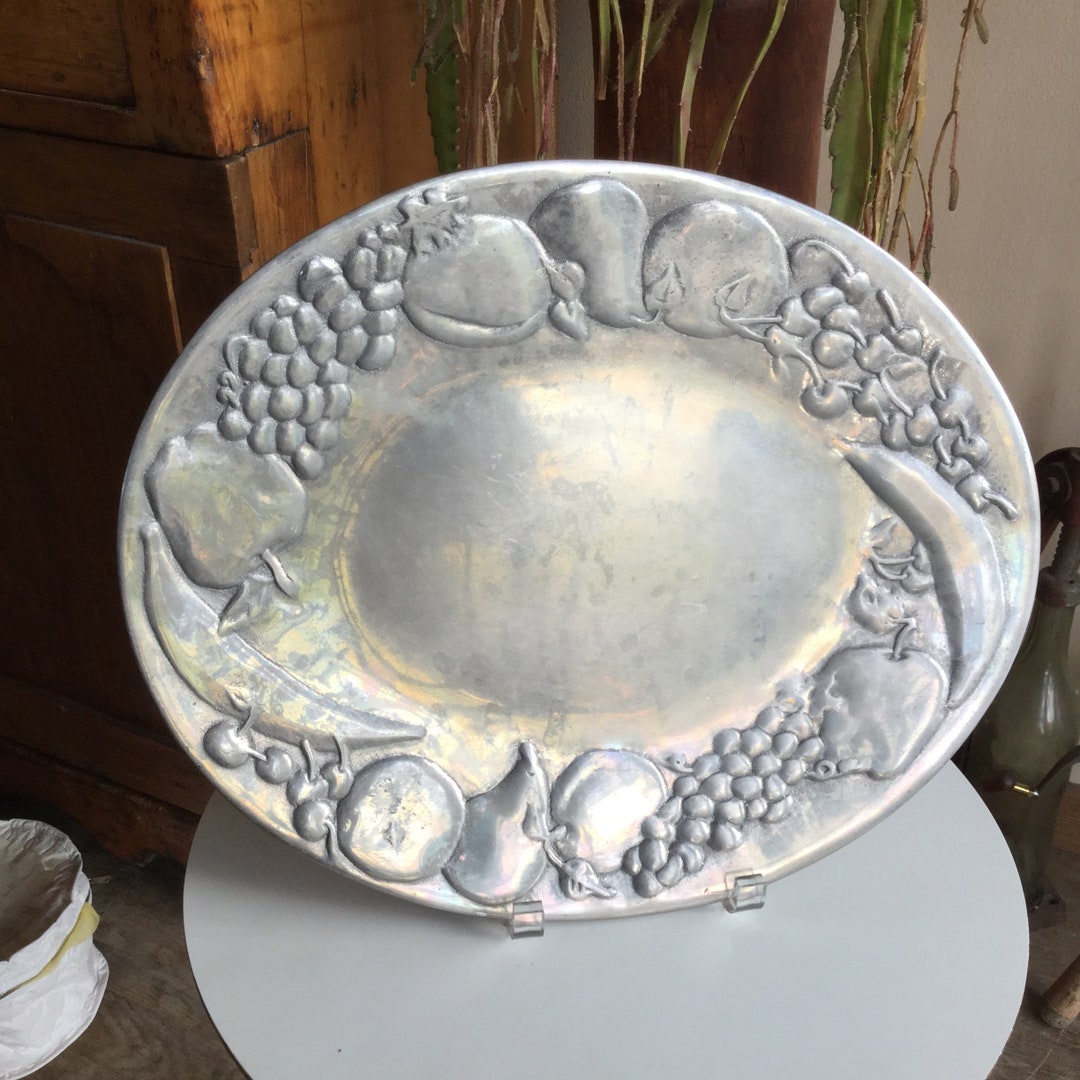 Wilton Armetale 15" Fruit Platter - Etsy