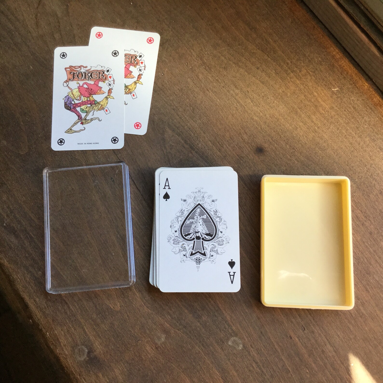 Alaska Playing Cards in Vintage Plastic Case ~ "made in Hong Kong" - Etsy