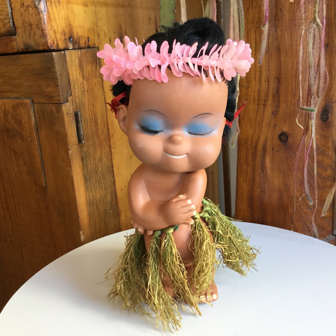 Vintage Hula Dancer Doll ~ Hong Kong - Etsy