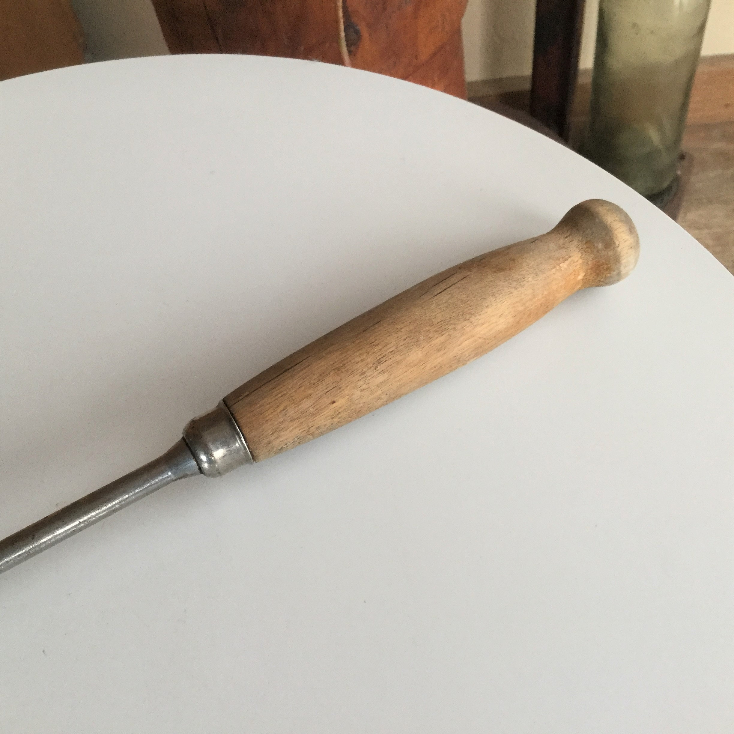Old Wood-handled Meat Fork - Etsy