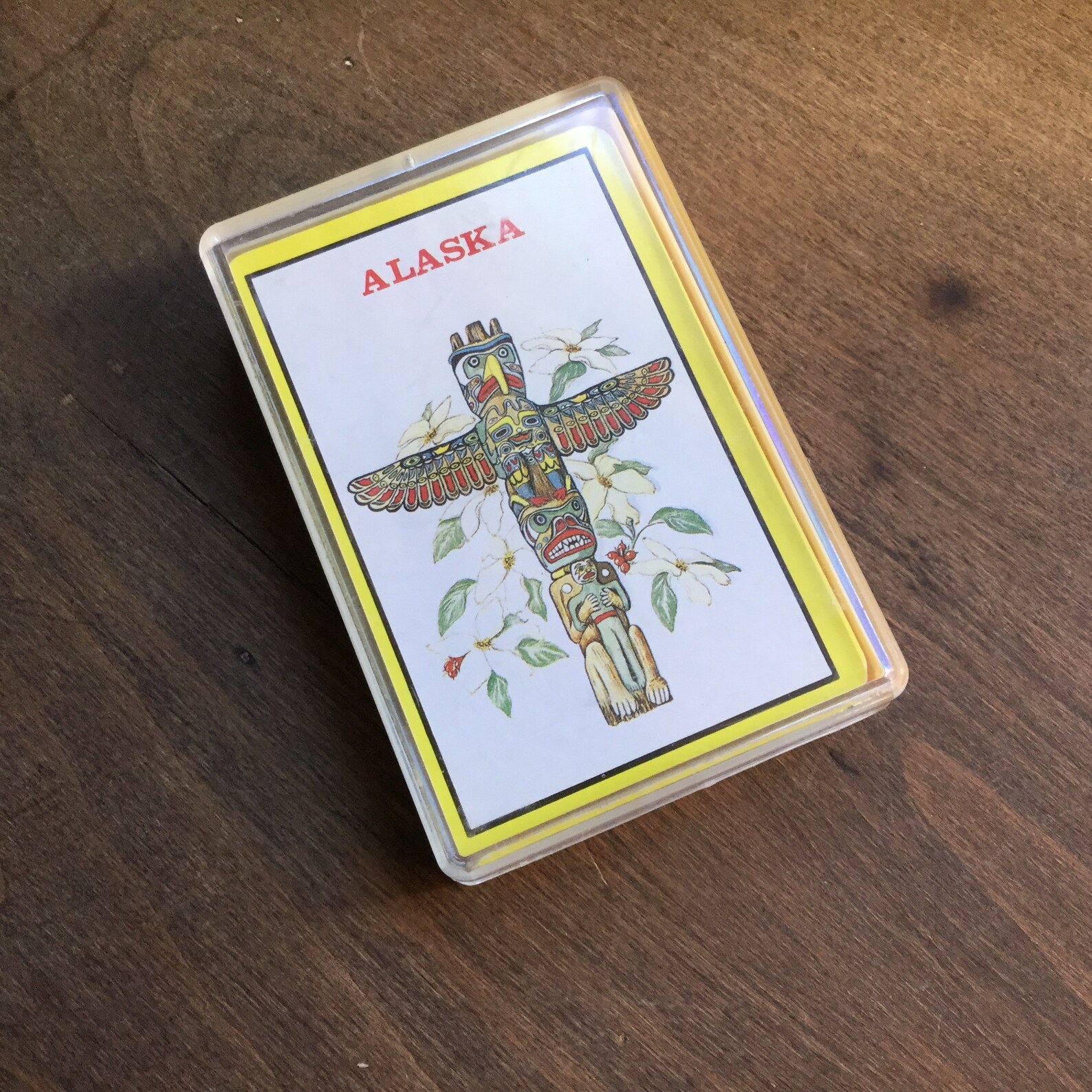 Alaska Playing Cards in Vintage Plastic Case ~ "made in Hong Kong" - Etsy