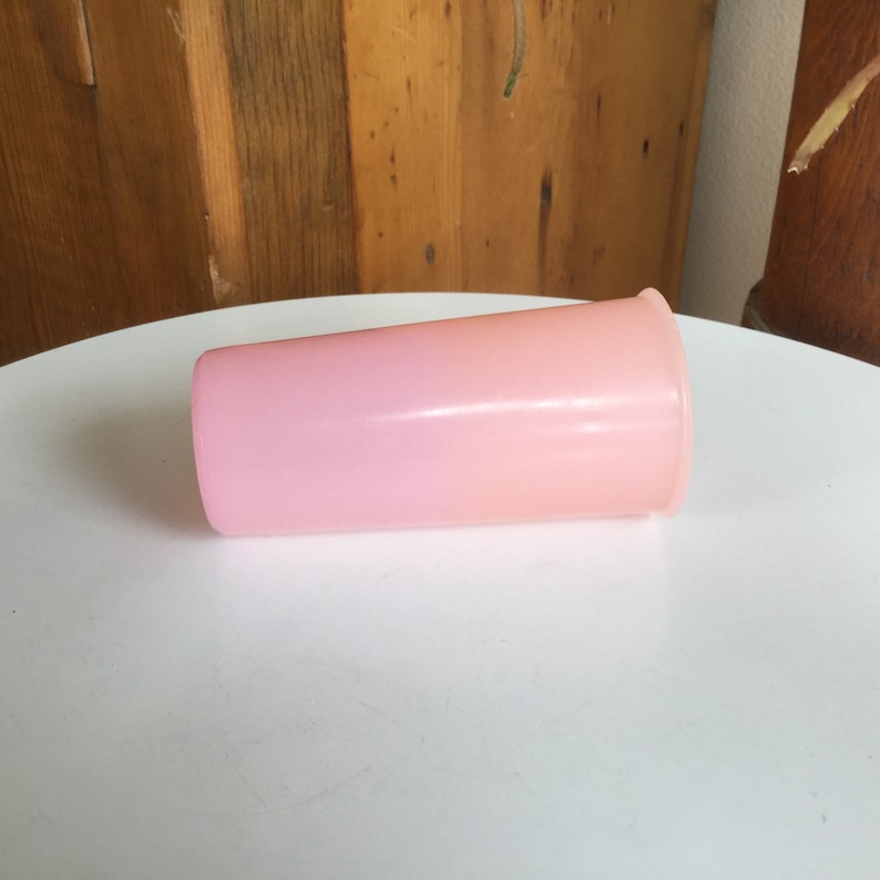 Tupperware Pastel Pink Beaker Tumbler 117-23 No Lid - Etsy