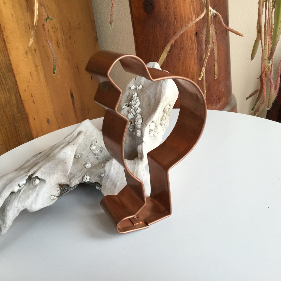 Vintage Copper Santa Cookie Cutter - Etsy