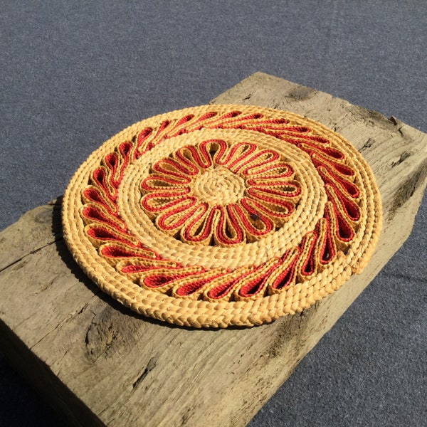 Straw Trivets - Etsy