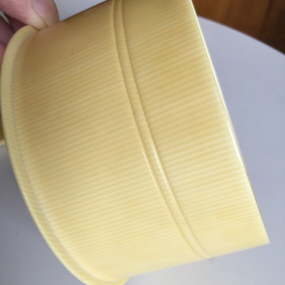 Vintage 1920s French Ivory Py-ra-lin Celluloid Powder… - Gem