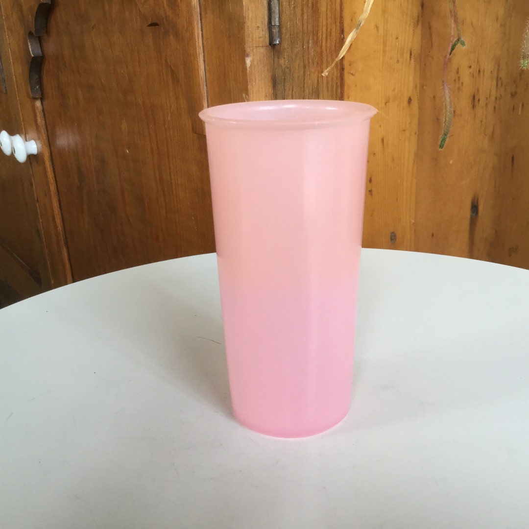 Tupperware Pastel Pink Beaker Tumbler 117-23 ~ No Lid - Etsy