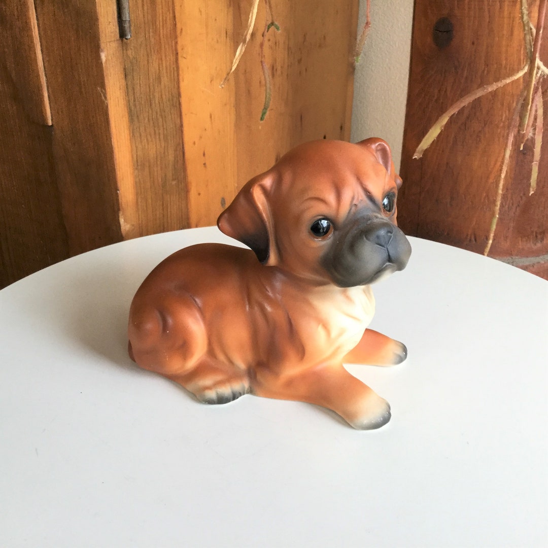 Boxer Puppy Large Ceramic Figurine - Etsy